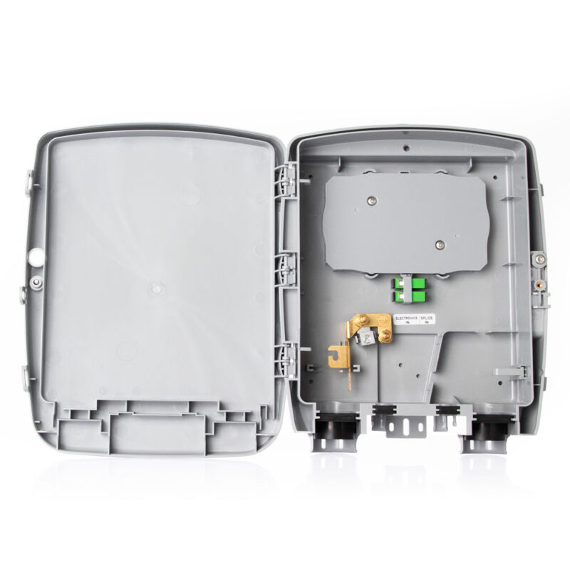 ONT NID Cable Management Transition Plate