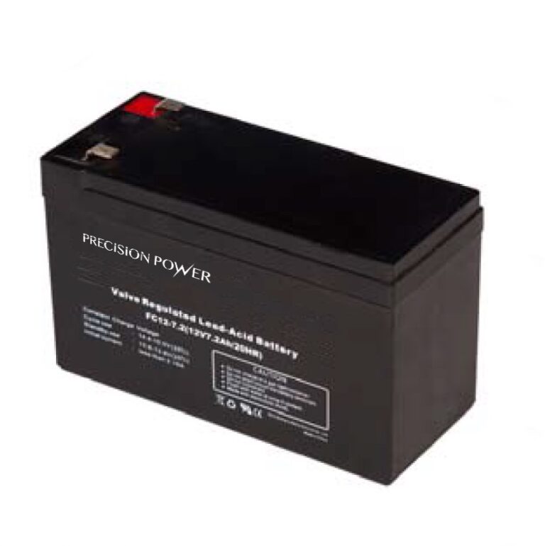 FTTH Replacement Batteries 12v 7.2AH VRLA | Precision Group | Go Precision