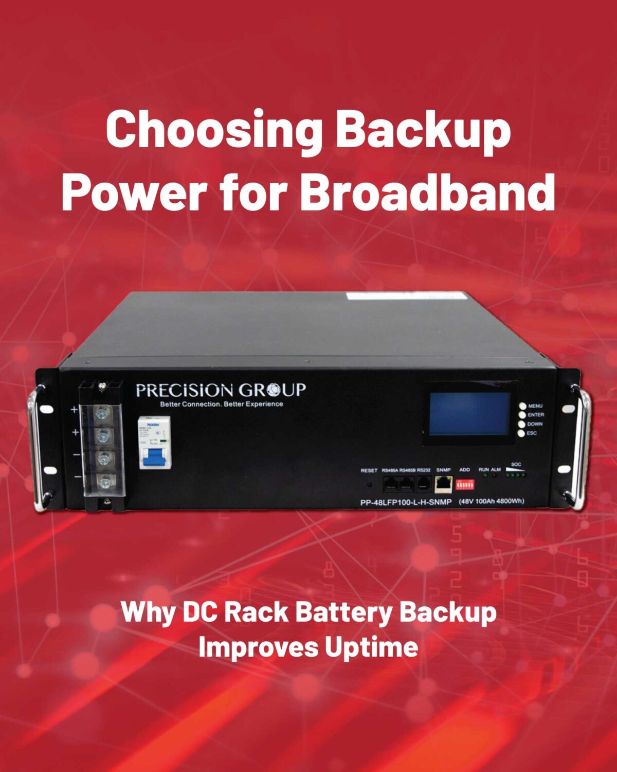 Choosing the Right Rack Battery Backup for Broadband Infrastructure ...